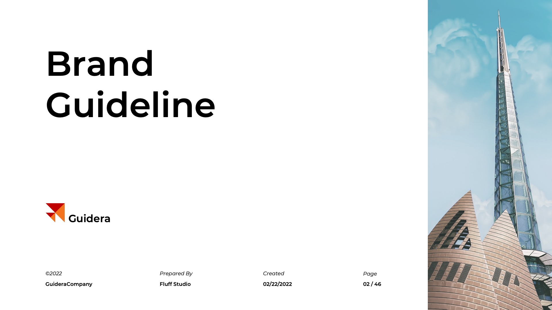 Guidera - Brand Manual Guideline PowerPoint Template, Presentation ...