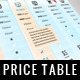 Price Table, Web Elements | GraphicRiver
