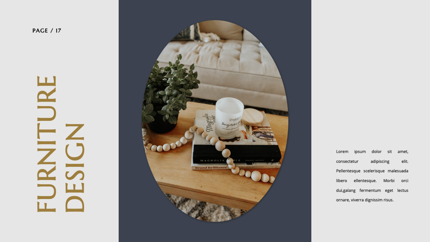 Furniture Classic Powerpoint Presentation, Presentation Templates ...