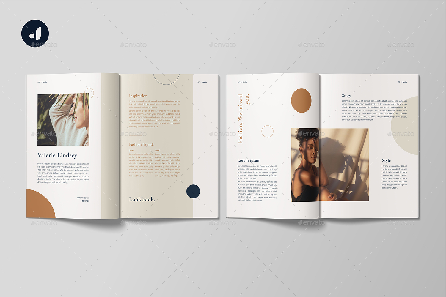 Valerie Magazine, Print Templates | GraphicRiver