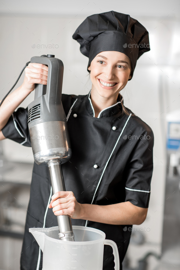 Chef cook making ice cream Stock Photo by RossHelen | PhotoDune