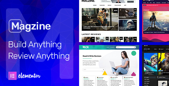 Magzine - Elementor Review and Magazine Theme by GhostPool | ThemeForest