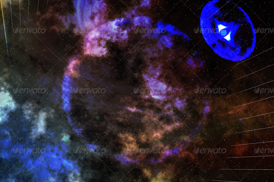 5 Ethereal Space Backgrounds, Graphics | GraphicRiver