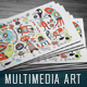 Multimedia Artist Business Card, Print Templates | GraphicRiver