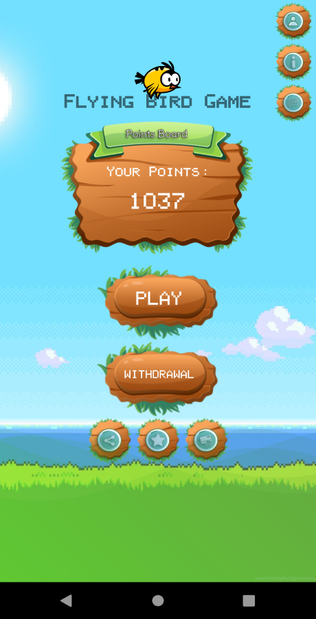 Flying Bird Game - Play to Earn Bitcoin with Admin Panel and Admob by ...