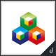 Cubesoft - Colored Cubes Logo Template by domibit | GraphicRiver