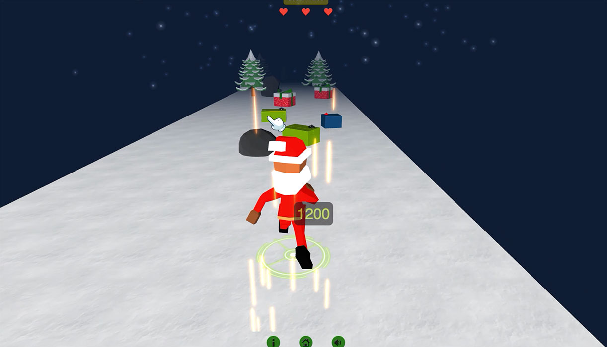 3D Santa Run - Cross Platform Christmas Game by raizensoft | CodeCanyon