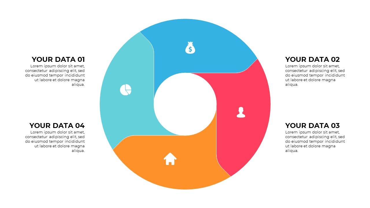 Circle Infographics Keynote Template Diagrams by CiloArt | GraphicRiver