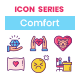 78 Comfort Icons | Crayons Series, Icons | GraphicRiver