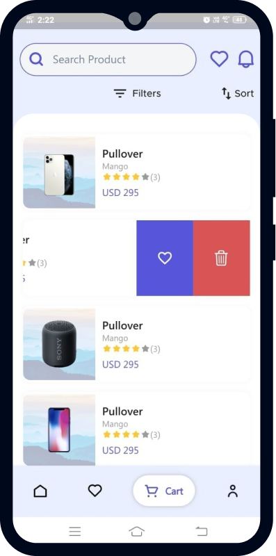 E-Shop Ecommerce App v1.0.0 - Flutter UI Kit using GetX by idea2code ...