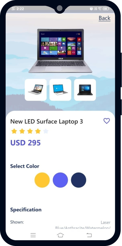 E-Shop Ecommerce App v1.0.0 - Flutter UI Kit using GetX by idea2code_infotech