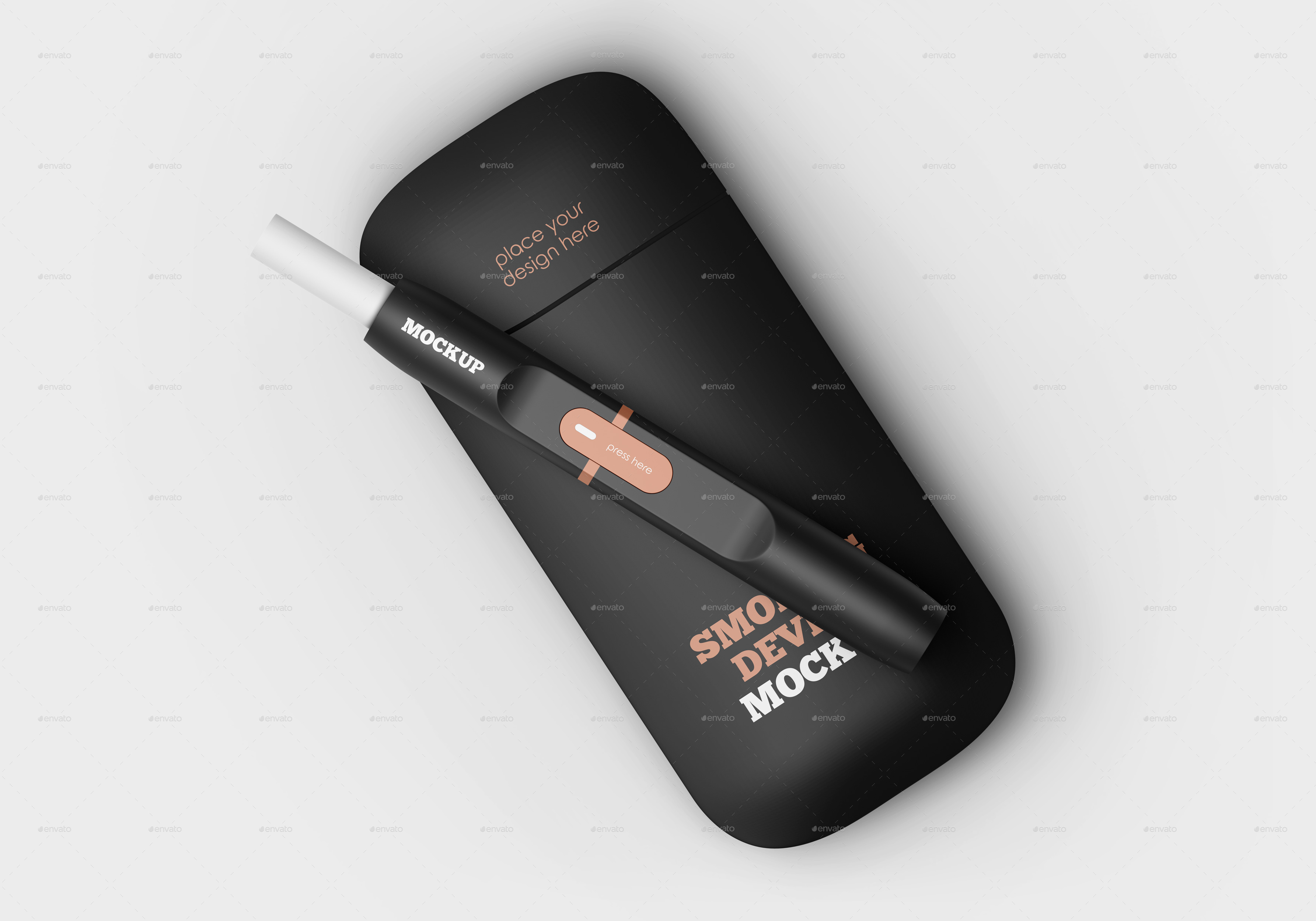 Matte Smoking Device Mockup Set, Graphics | GraphicRiver
