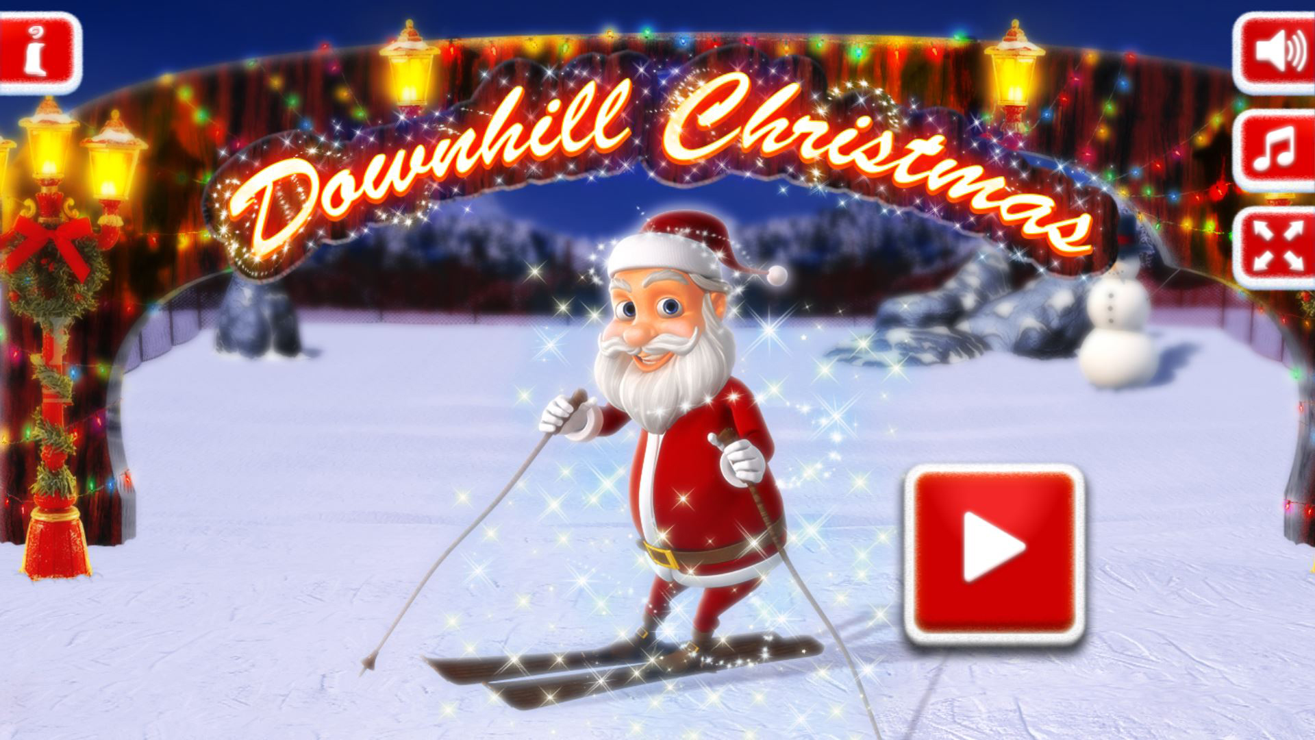 Downhill Christmas Html5 Running Game By Codethislab Codecanyon