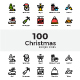 Christmas unique icons set by vectorsquad0 | GraphicRiver