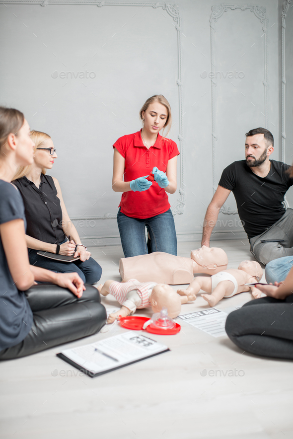 First aid training Stock Photo by RossHelen | PhotoDune