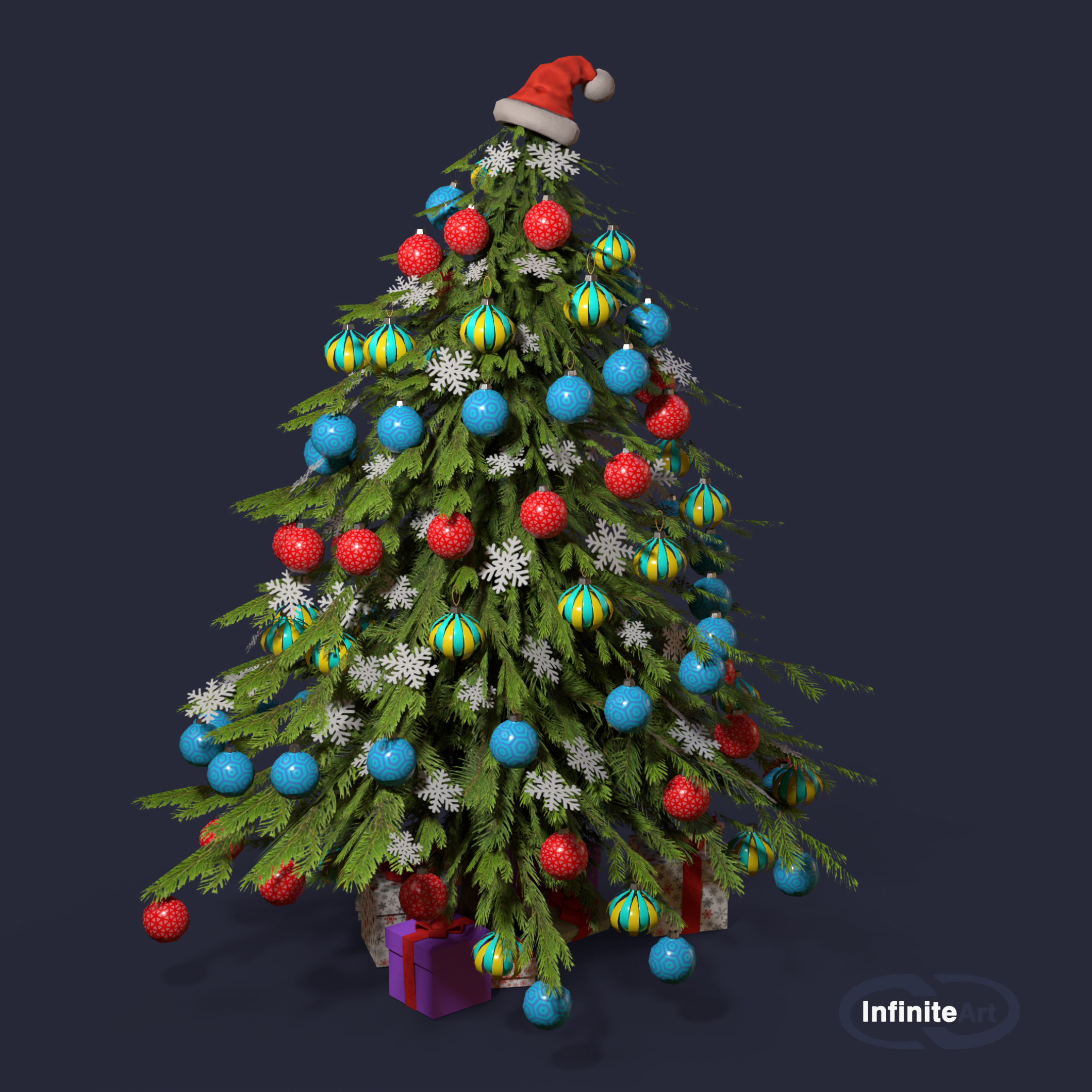 Christmas tree, holiday, Christmas by INFINITE_ART_SOLUTIONS | 3DOcean
