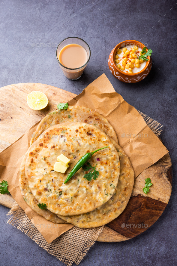 Paneer Paratha Stock Photo by stockimagefactory | PhotoDune