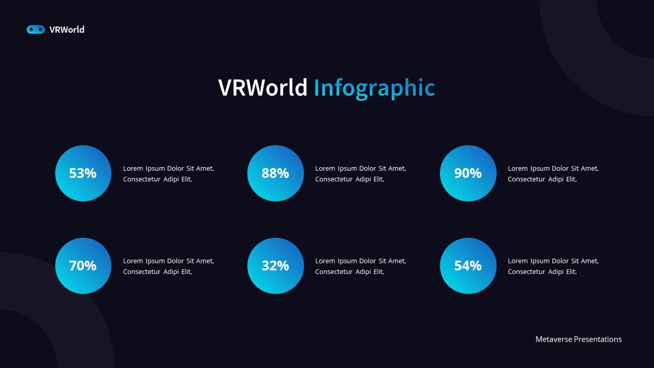 VRWorld - Virtual Reality & Metaverse Powerpoint Template, Presentation ...
