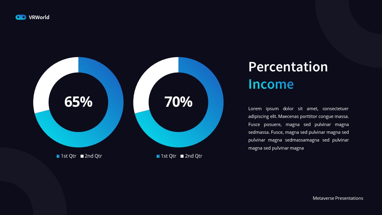 VRWorld - Virtual Reality & Metaverse Powerpoint Template, Presentation ...