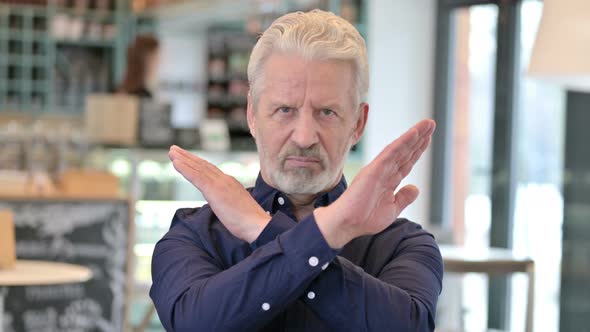 Rejecting Old Man, Disapproving and Disliking, Stock Footage | VideoHive