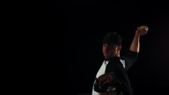 Baseball player pitching, Slow Motion, Stock Footage | VideoHive