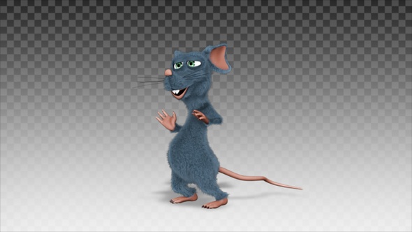 Cartoon Rat - Dance Night, Motion Graphics | VideoHive