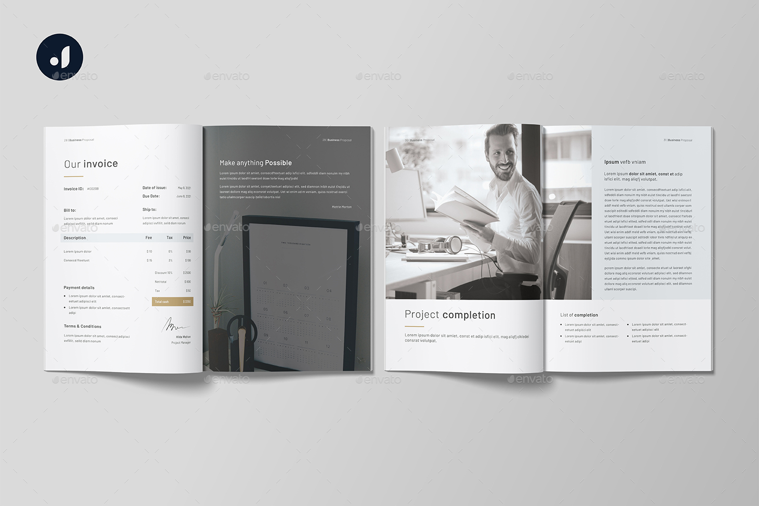 Business Proposal, Print Templates | GraphicRiver