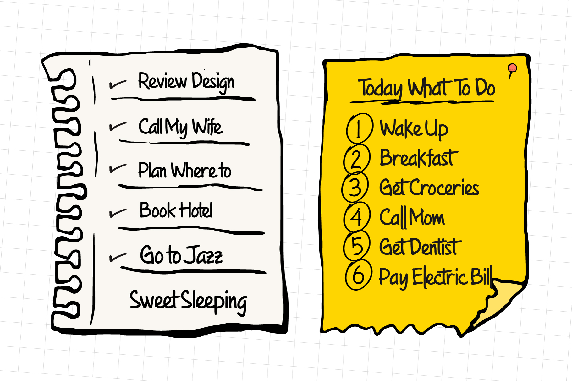 By Note - Handwritten Marker Note Font, Fonts | GraphicRiver