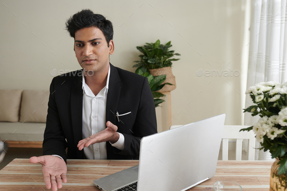 Insurance Agent Talking to Customer Stock Photo by DragonImages | PhotoDune