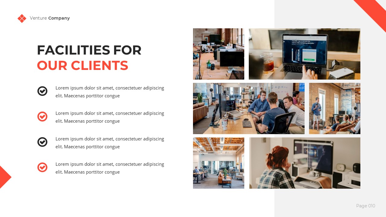 Venture - Business & Startup Powerpoint Template, Presentation Templates