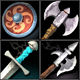 RPG Weapon Icons 06, Game Assets | GraphicRiver