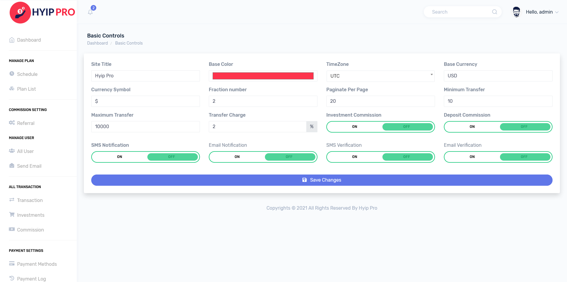 HYIP PRO - A Modern HYIP Investmet Platform by bug-finder | CodeCanyon