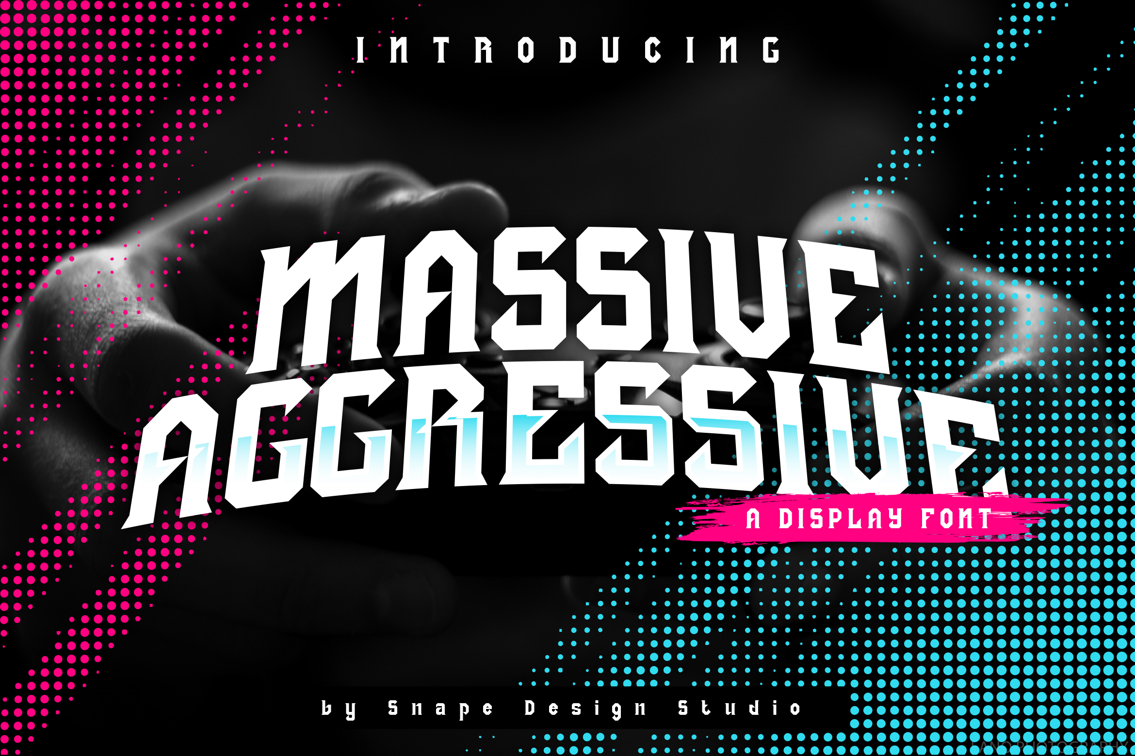 Massive Aggressive Font, Fonts | GraphicRiver
