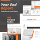 Year End Report Google Slides Template, Presentation Templates ...