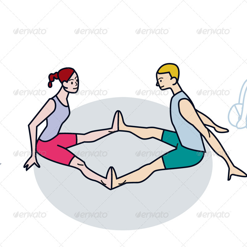 Strength Training Workout, Vectors | GraphicRiver