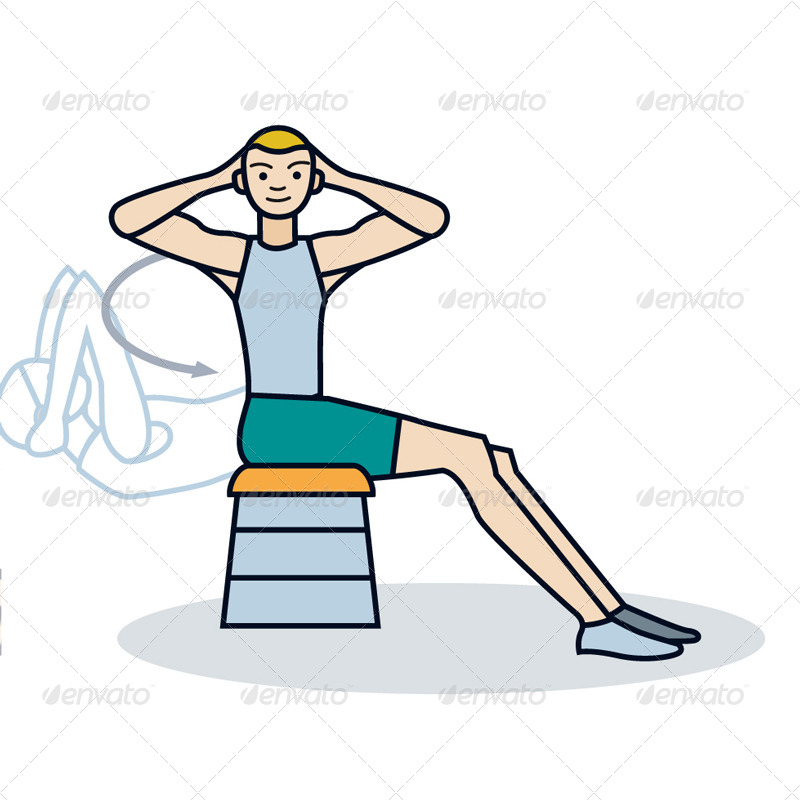 Strength Training Workout, Vectors | GraphicRiver