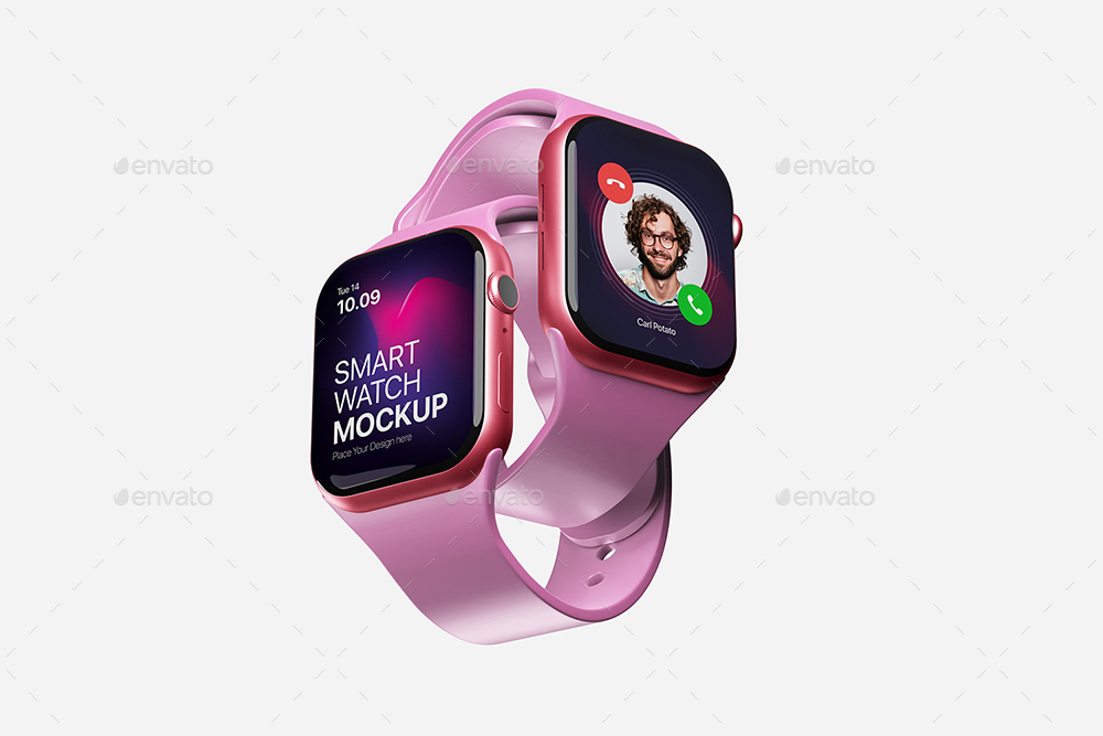 Smart Watch Mockup, Graphics | GraphicRiver