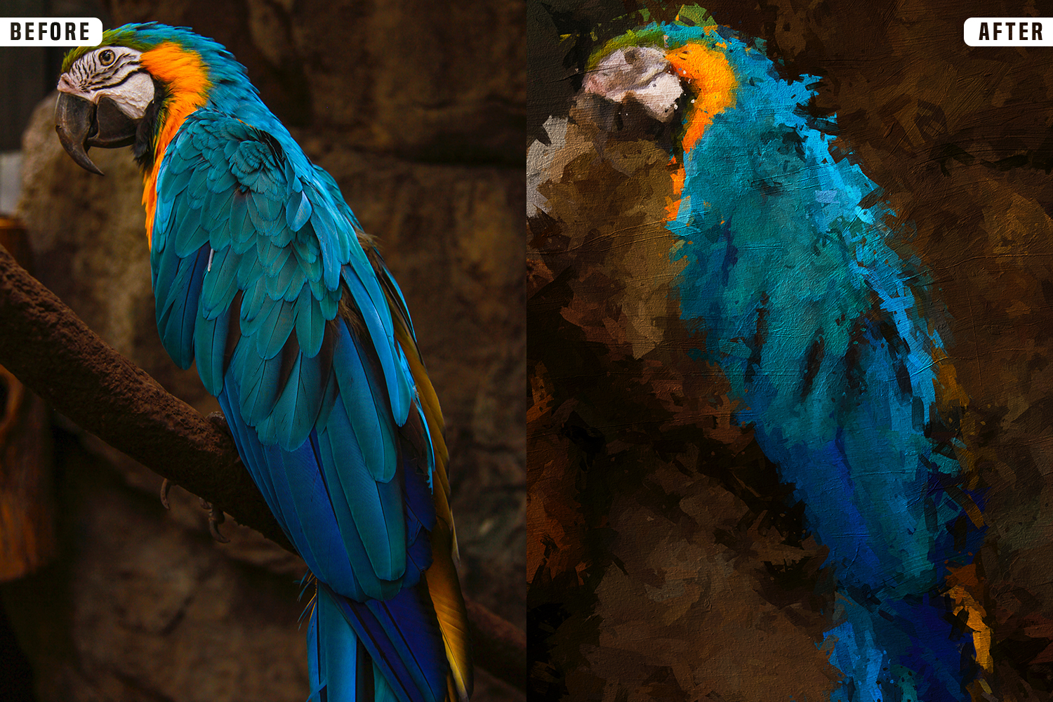 Realistic Painting Photoshop Action, Add-ons | GraphicRiver