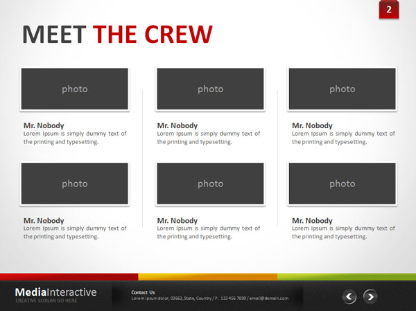 Media Interactive PPT - Power Point, Presentation Templates | GraphicRiver