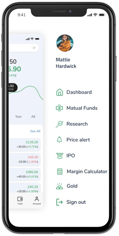 Stock Market App v1.0.0 - Flutter UI Kit using GetX by idea2code_infotech
