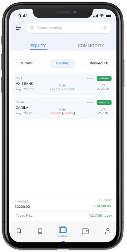 Stock Market App v1.0.0 - Flutter UI Kit using GetX by idea2code_infotech