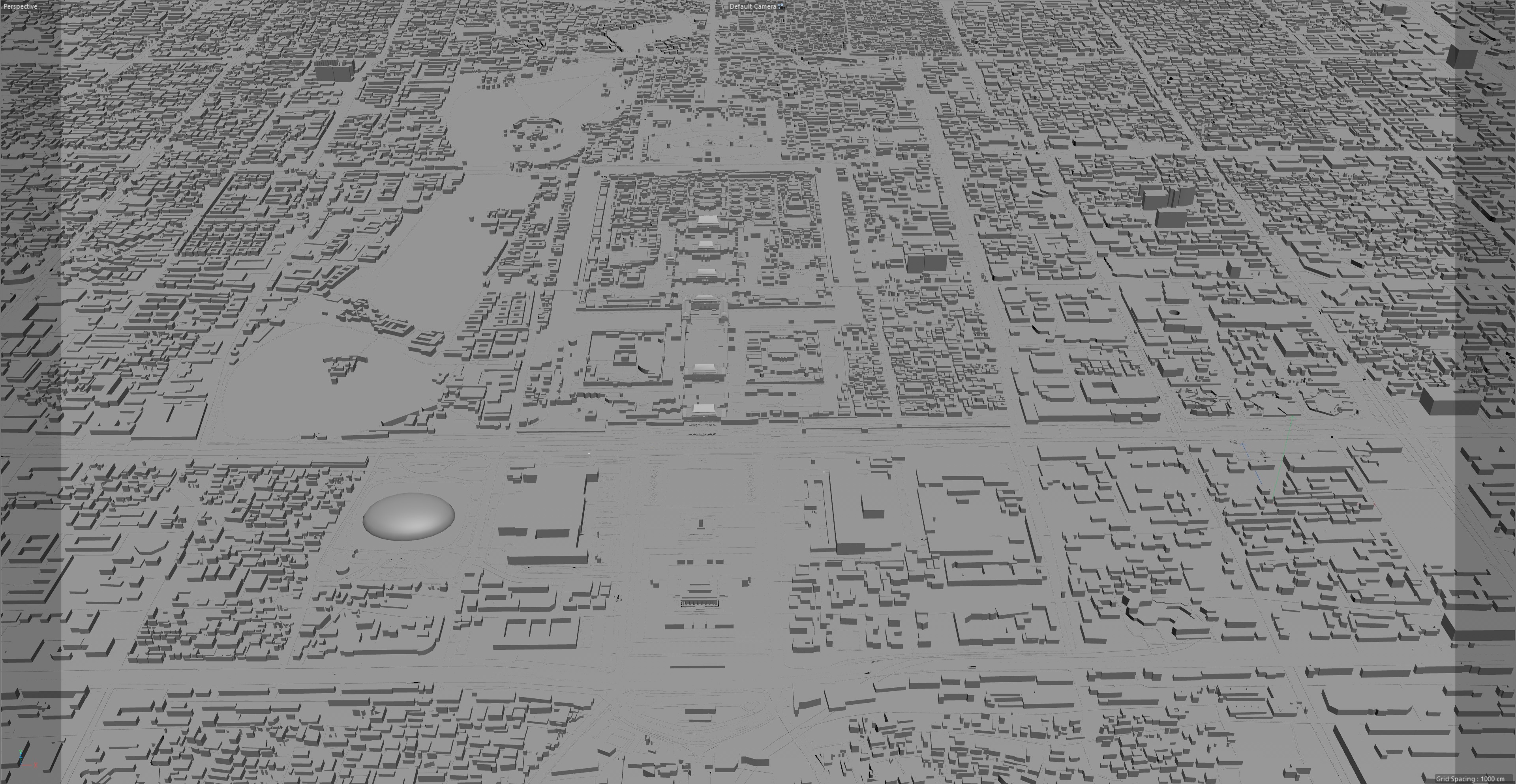 Beijing city China 3d model 120km by TurboCG | 3DOcean