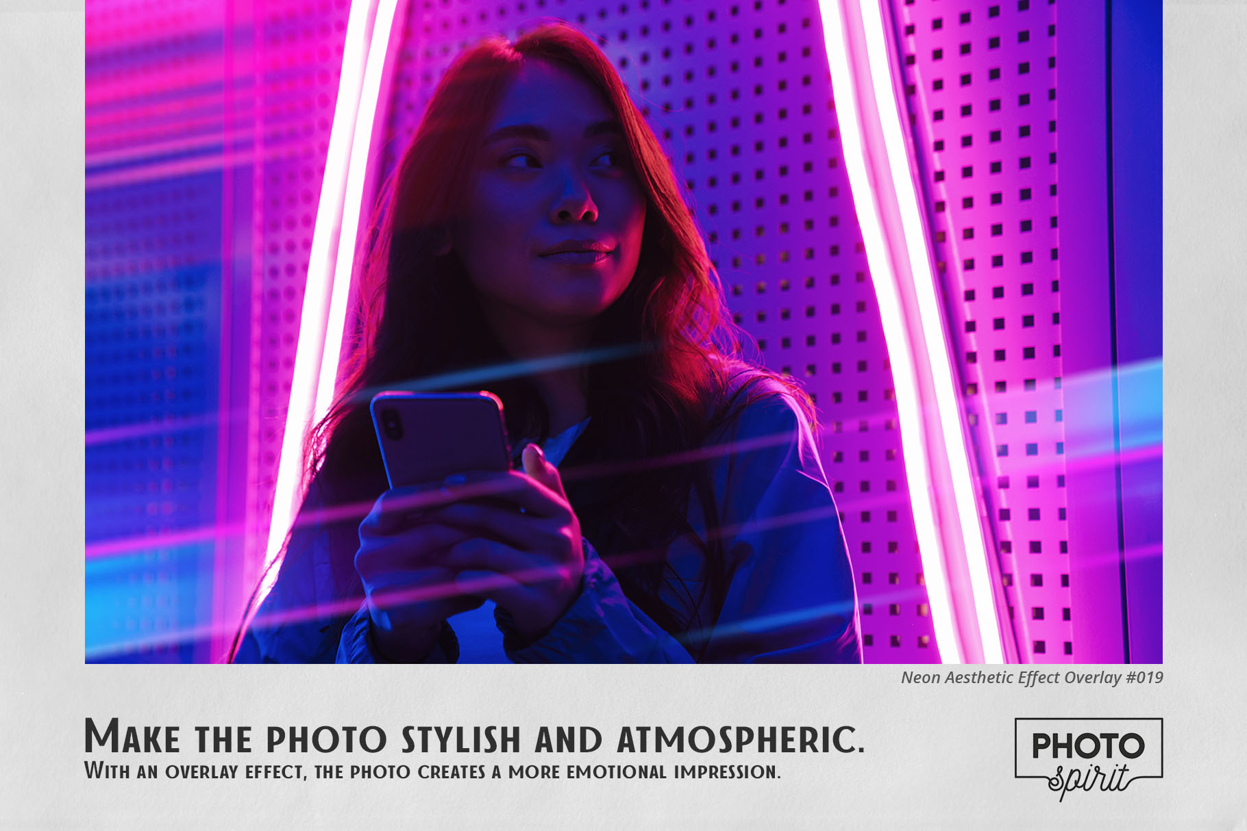 Neon Aesthetic Effect Overlays, Add-ons | GraphicRiver