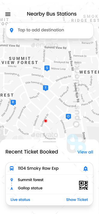 2App UI Kit| City Bus Tracking App UI Kit| Bus Ticket Booking UI Kit ...