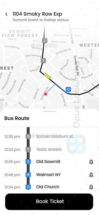 2App UI Kit| City Bus Tracking App UI Kit| Bus Ticket Booking UI Kit ...