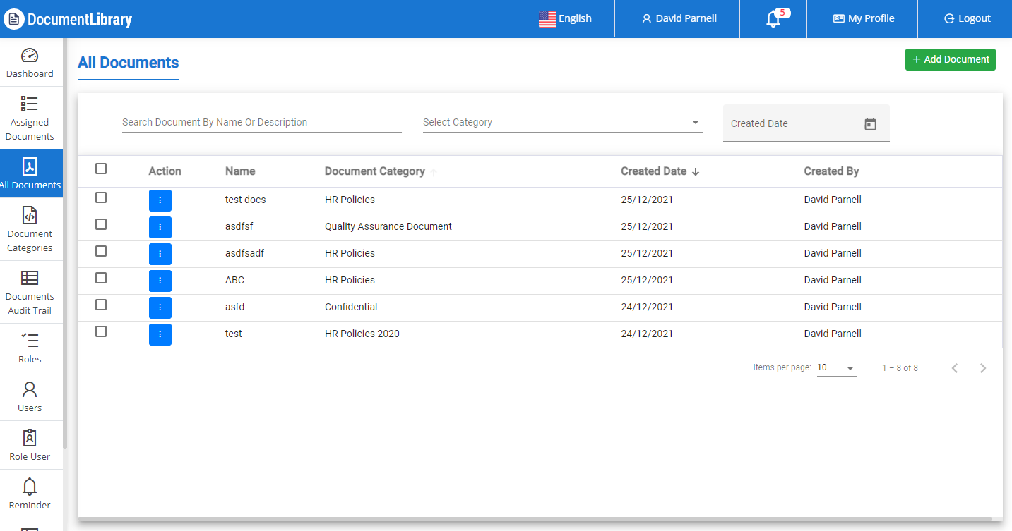 Document Management by mlglobtechnology | CodeCanyon