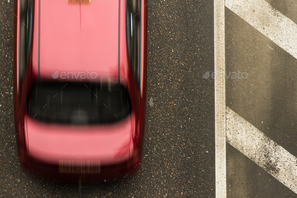 Road with motion car, top view Stock Photo by SkloStudio | PhotoDune