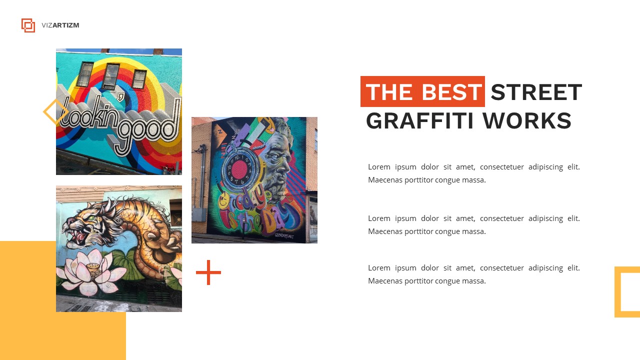 Vizartizm - Pop Art & Graffiti Powerpoint Template, Presentation Templates