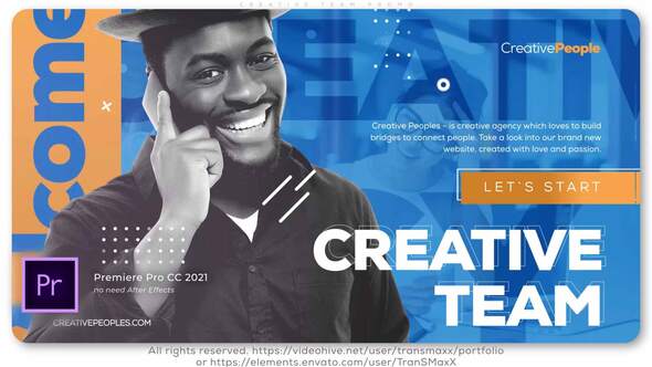 Creative People. Team Promo, Premiere Pro Templates | VideoHive