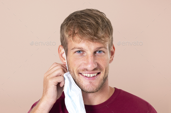 Man taking mask off during the new normal Stock Photo by Rawpixel ...